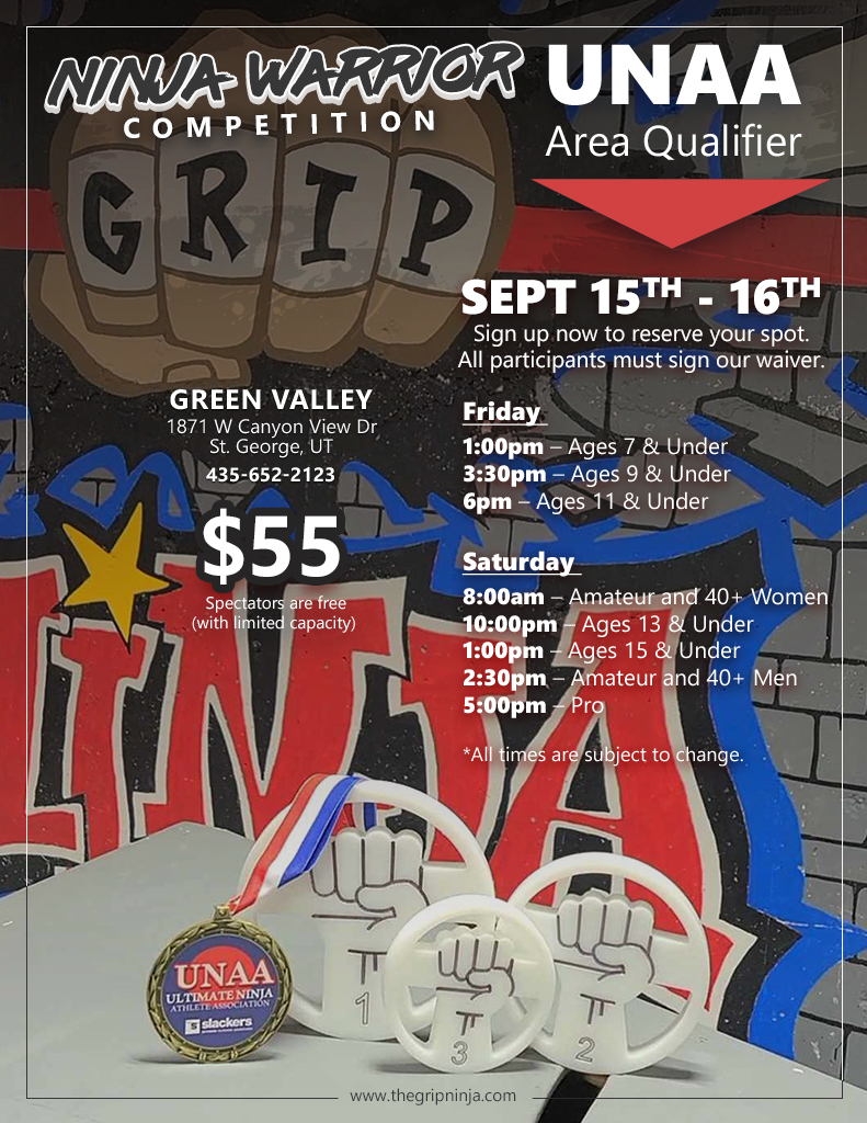 Upcoming Competitions – The Grip Ninja